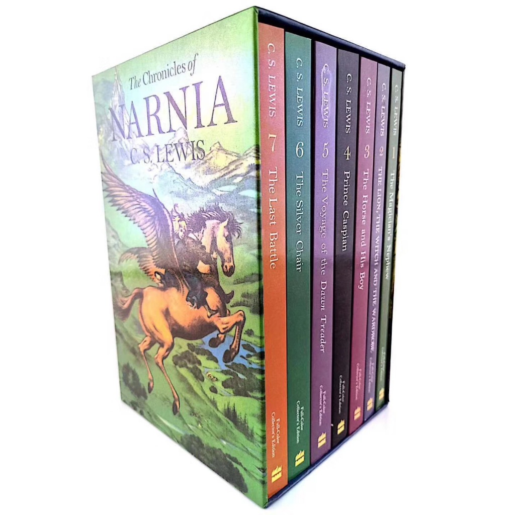 Sách - Bản nhập 7 quyển - The Chronicles of Narnia Box Set | Shopee ...