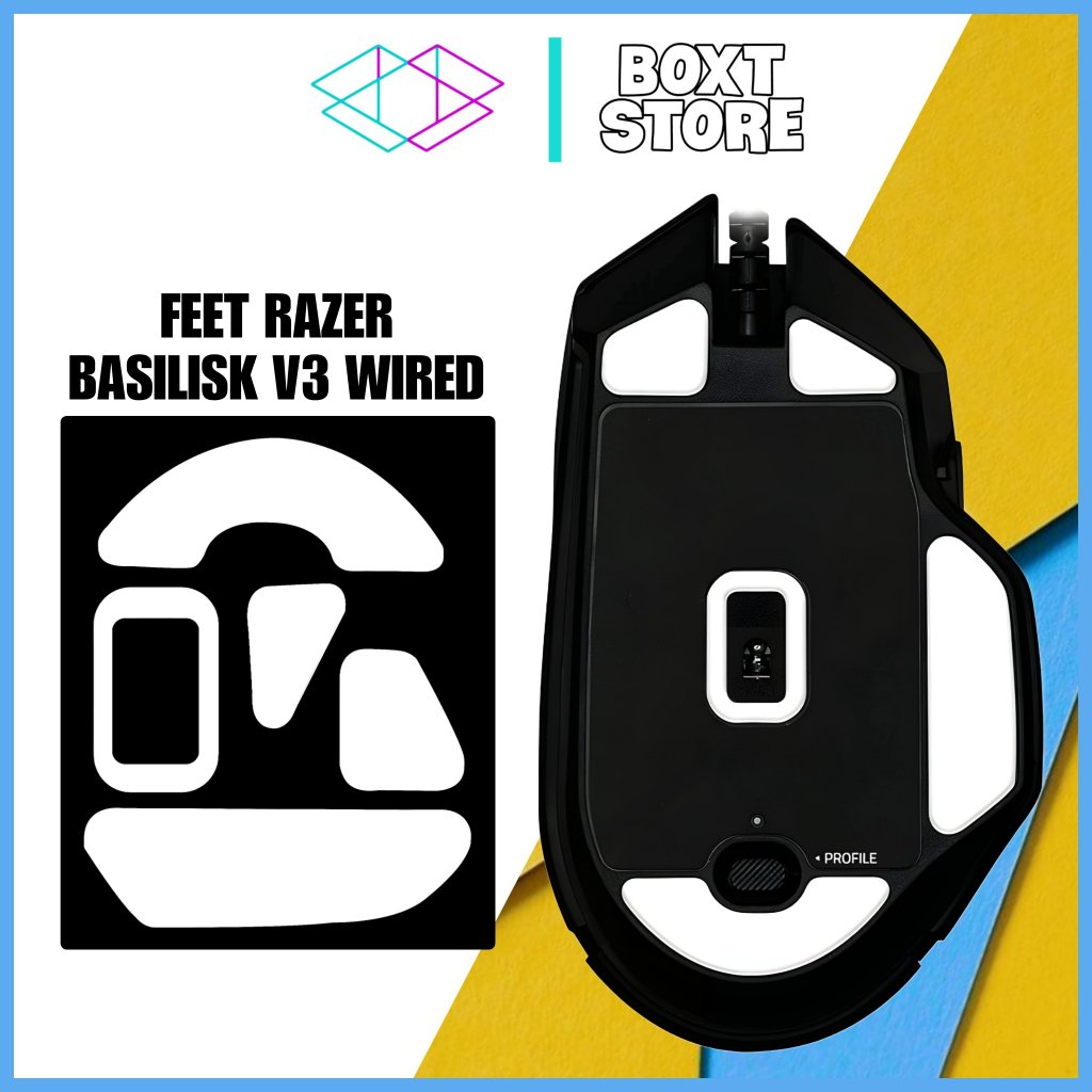 Mouse Feet PTFE WHITE ICE Cho Chuột Razer Basilisk V3 Wired | Shopee ...