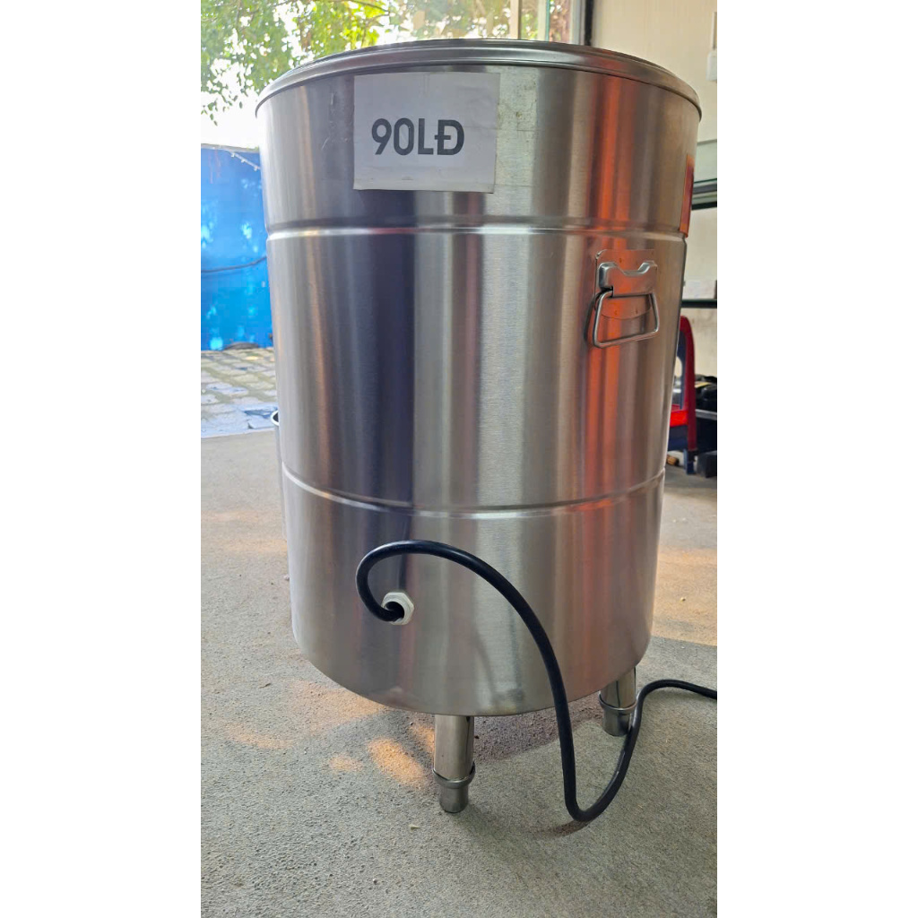 NỒI NẤU PHỞ TRÒN, NẤU HỦ TIẾU, HẦM XƯƠNG, NẤU SÚP ĐIỆN - GAS INOX 304 (NỒI 90L ĐIỆN), NỒI 60L ...