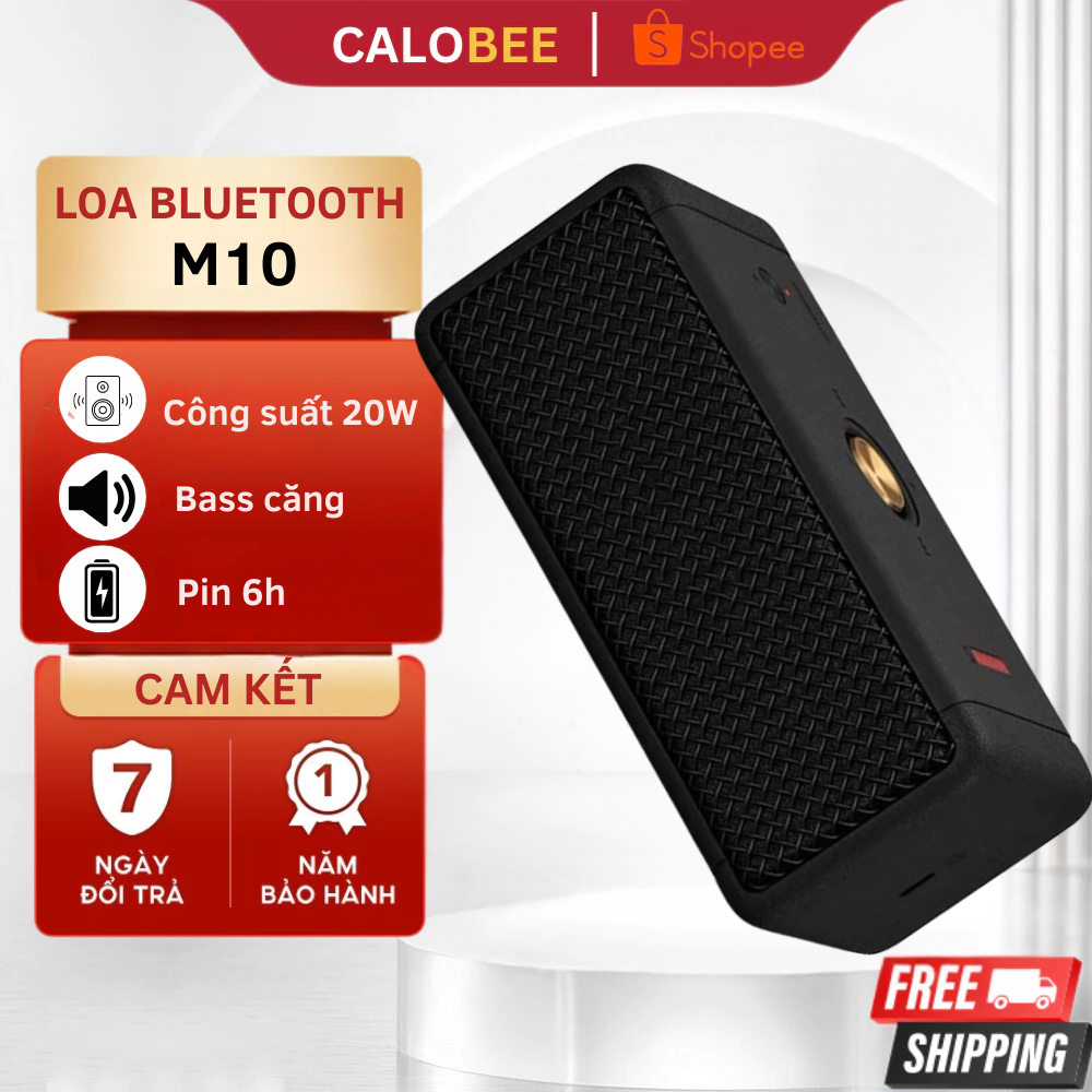 Loa Bluetooth không dây M8, Loa Pin Trâu, Loa Không Dây Công Suất 20w ...
