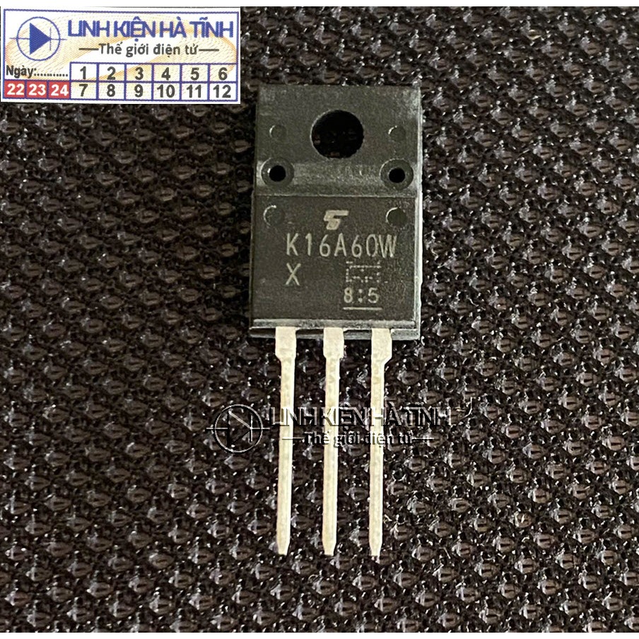 MOSFET N-CHANNEL K16A60W 16A60 K16A60 16A 600V Mới | Shopee Việt Nam