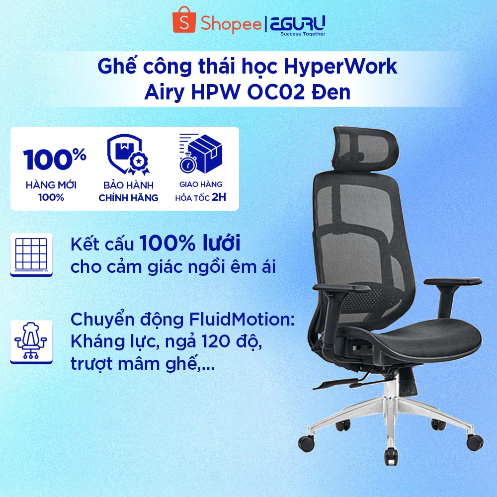 Ghế văn phòng HyperWork Cloud Chair | Shopee Việt Nam