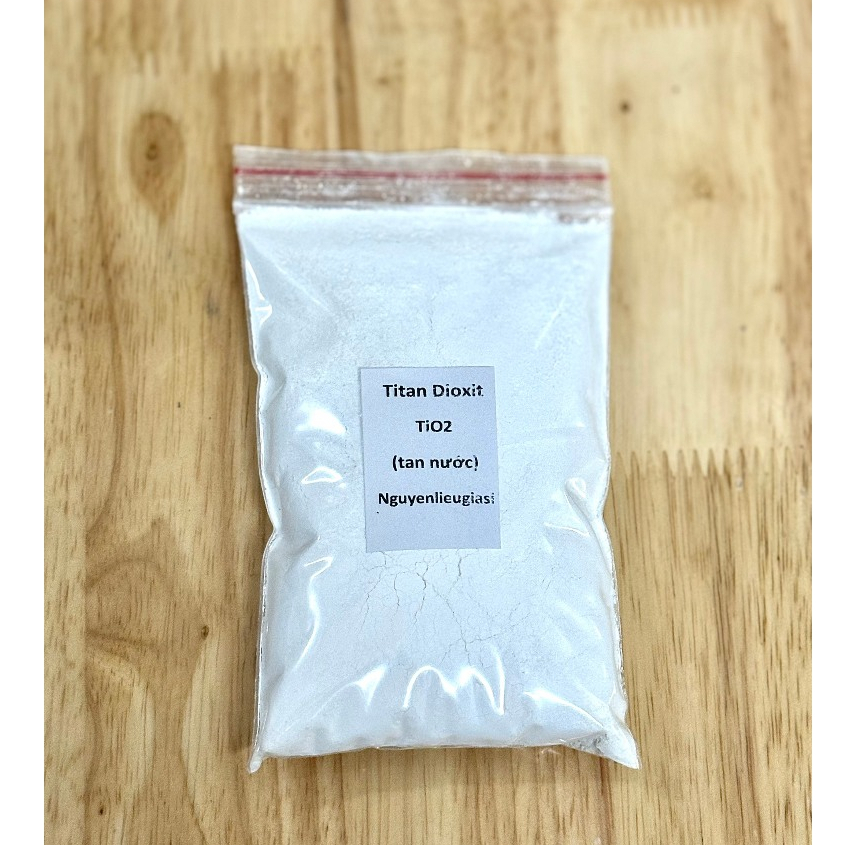 Titan dioxide TiO2,bột màu trắng,tan trong nước | Shopee Việt Nam