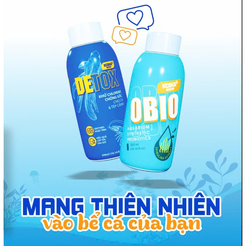 COMBO Obio & Detox - Cặp đôi hoàn hảo cho bể cá cảnh | Shopee Việt Nam