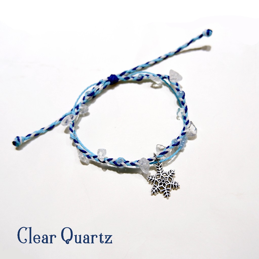 BLUE X-mas - Vòng tay thắt dây handmade, vòng tay thiết kế chủ đề giáng ...