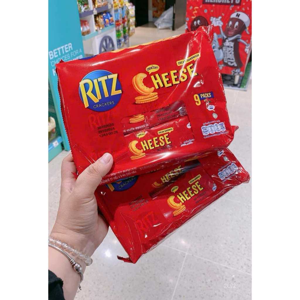 BÁNH QUY RITZ CHEESE KẸP PHÔ MAI 243G | Shopee Việt Nam