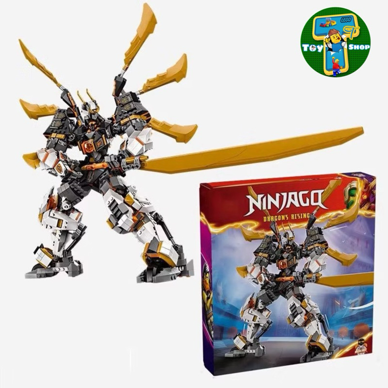 (Order) Mô hình lắp ráp Ninja Dragon Rising 2 Cole’s Tian Dragon Mech ...