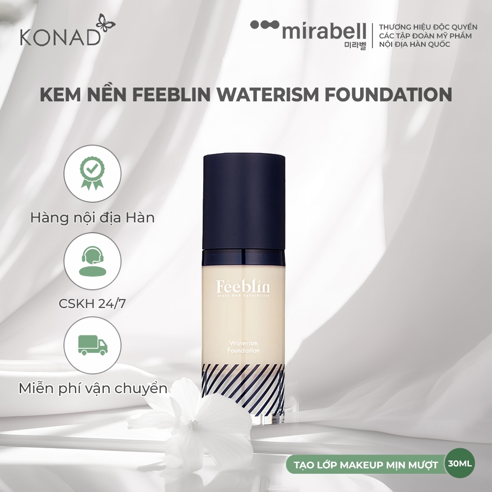 Kem nền FEEBLIN WATERISM FOUNDATION | Shopee Việt Nam