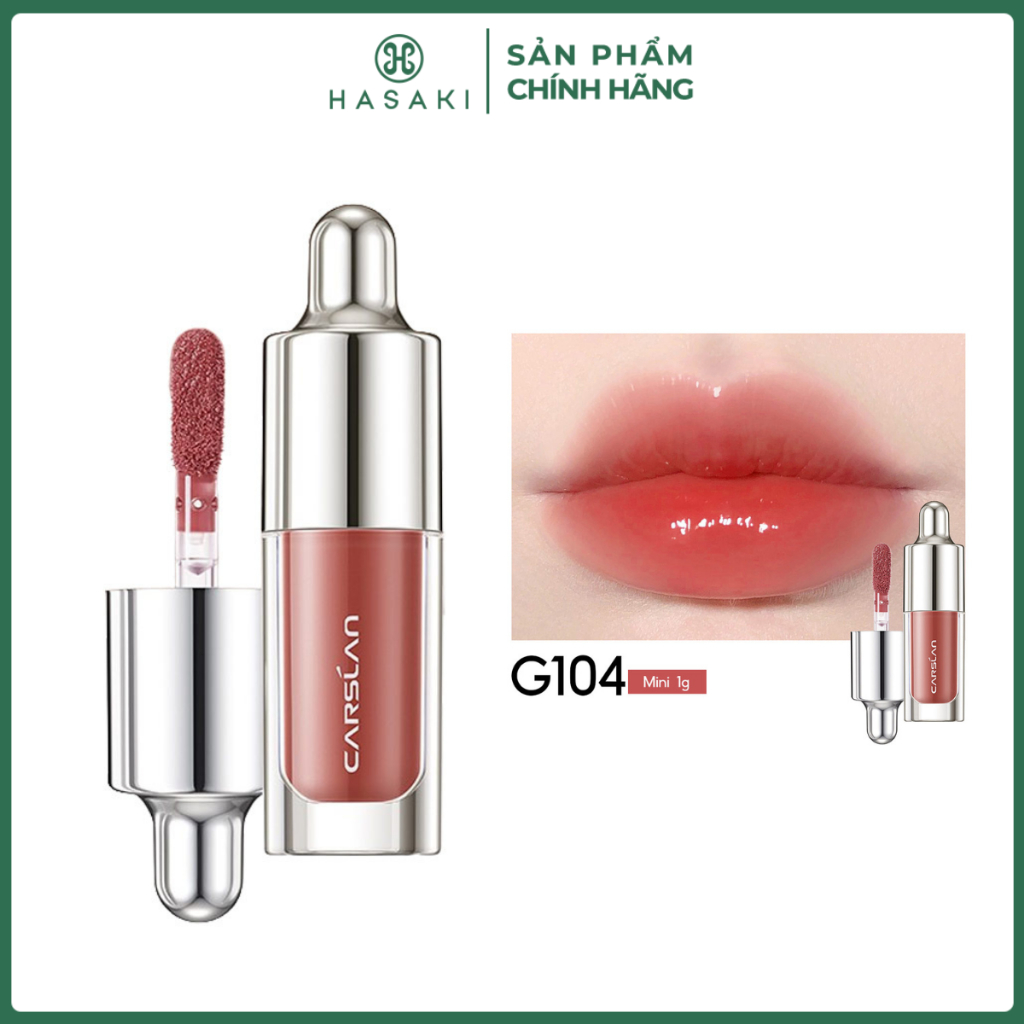 [QUÀ TẶNG KHÔNG BÁN] Son Tint Mini 1g - Carslan Màu G104 Lip Glow Serum Hasaki Chính Hãng ...
