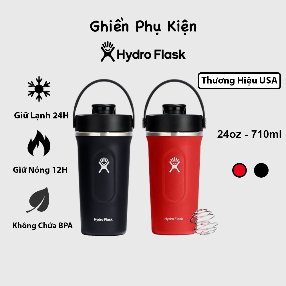 Bình Giữ Nhiệt Hydro Flask USA 710ml 24oz Insulated Shaker (SEASON 2024) | Shopee Việt Nam