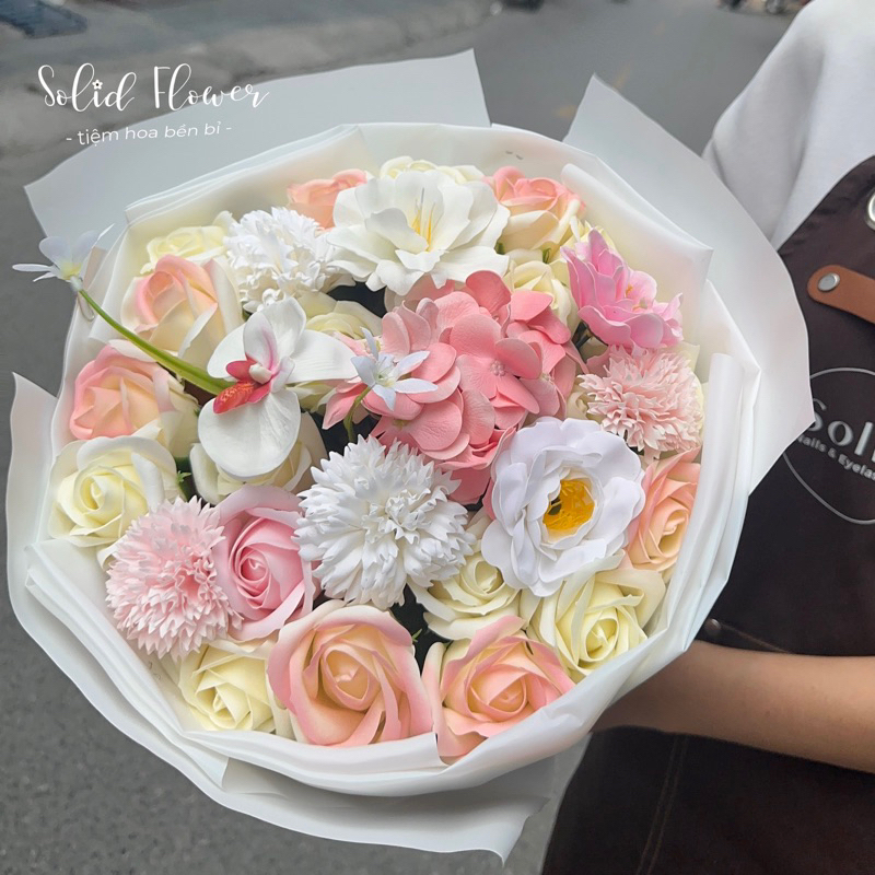 [TOÀN QUỐC] -HN] Bó Hoa Sáp Cao Cấp Mix Các Loại Hoa - Hoa Tặng Sinh ...