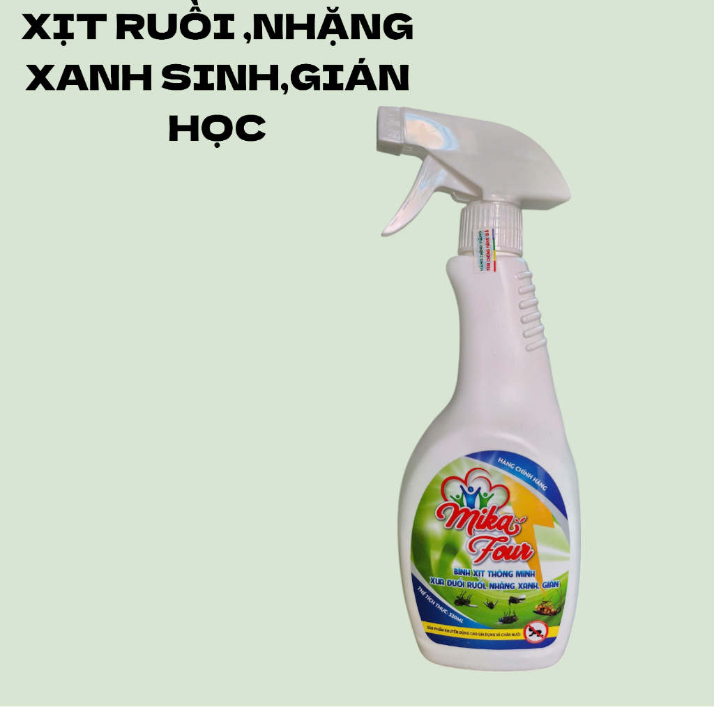 Xịt Ruồi, Nhặng Xanh, Gián sinh học Mikafour 530ml | Shopee Việt Nam