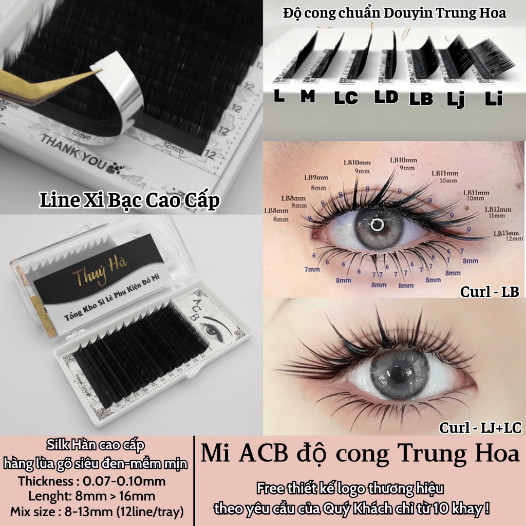 Mi khay ACB độ cong LJ-LB-Li-L-LC-LD-M dày 0.07-0.10 độ cong trung hoa ...