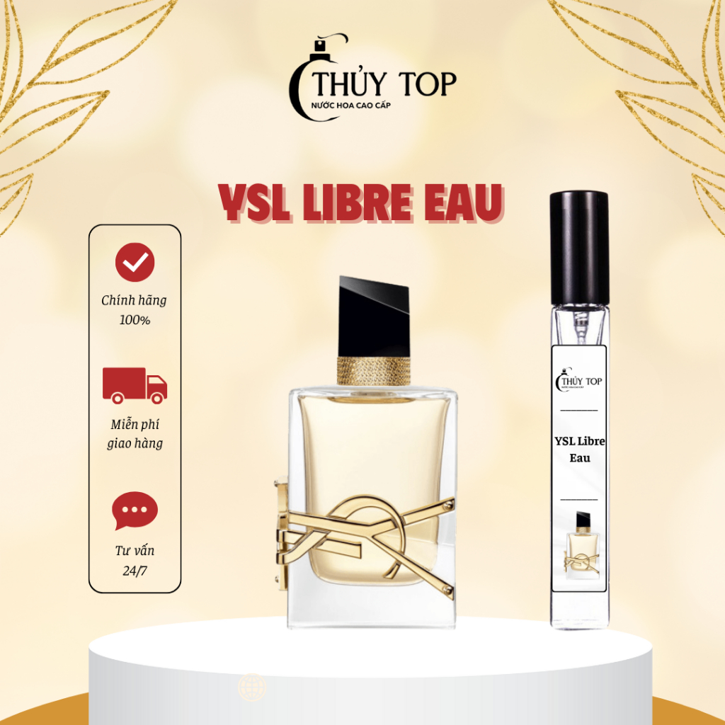 [CHÍNH HÃNG] Nước Hoa Nữ Cao Cấp YSL LIBRE EDP 10ml 20ml 30ml | Shopee Việt Nam