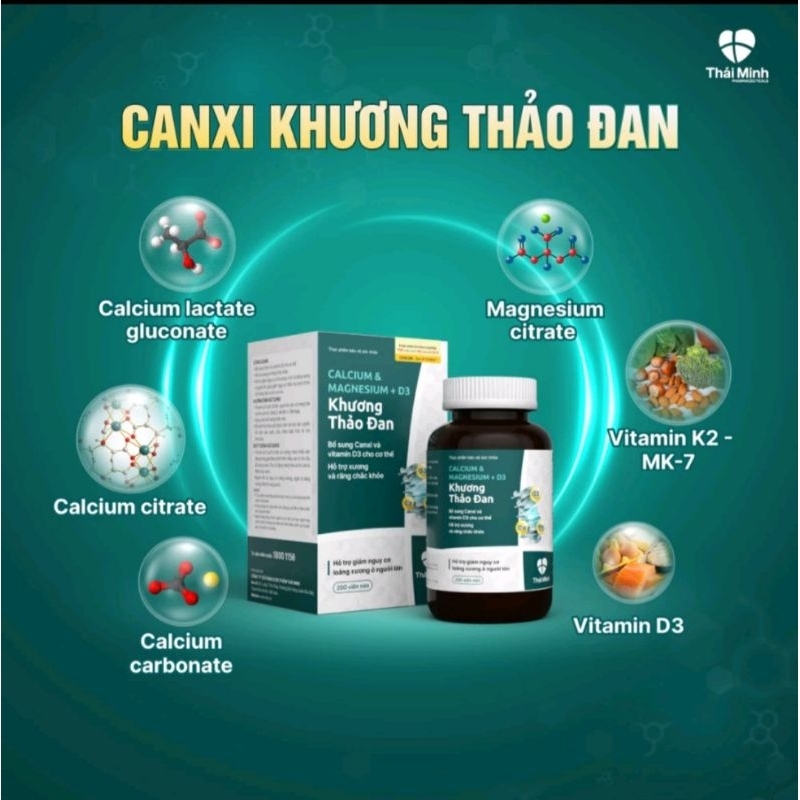 VIÊN UỐNG CANXI KHƯƠNG THẢO ĐAN-BỔ SUNG CANXI HỖ TRỢ XƯƠNG và PHÒNG NGỪA LOÃNG XƯƠNG ( lọ 30v ...
