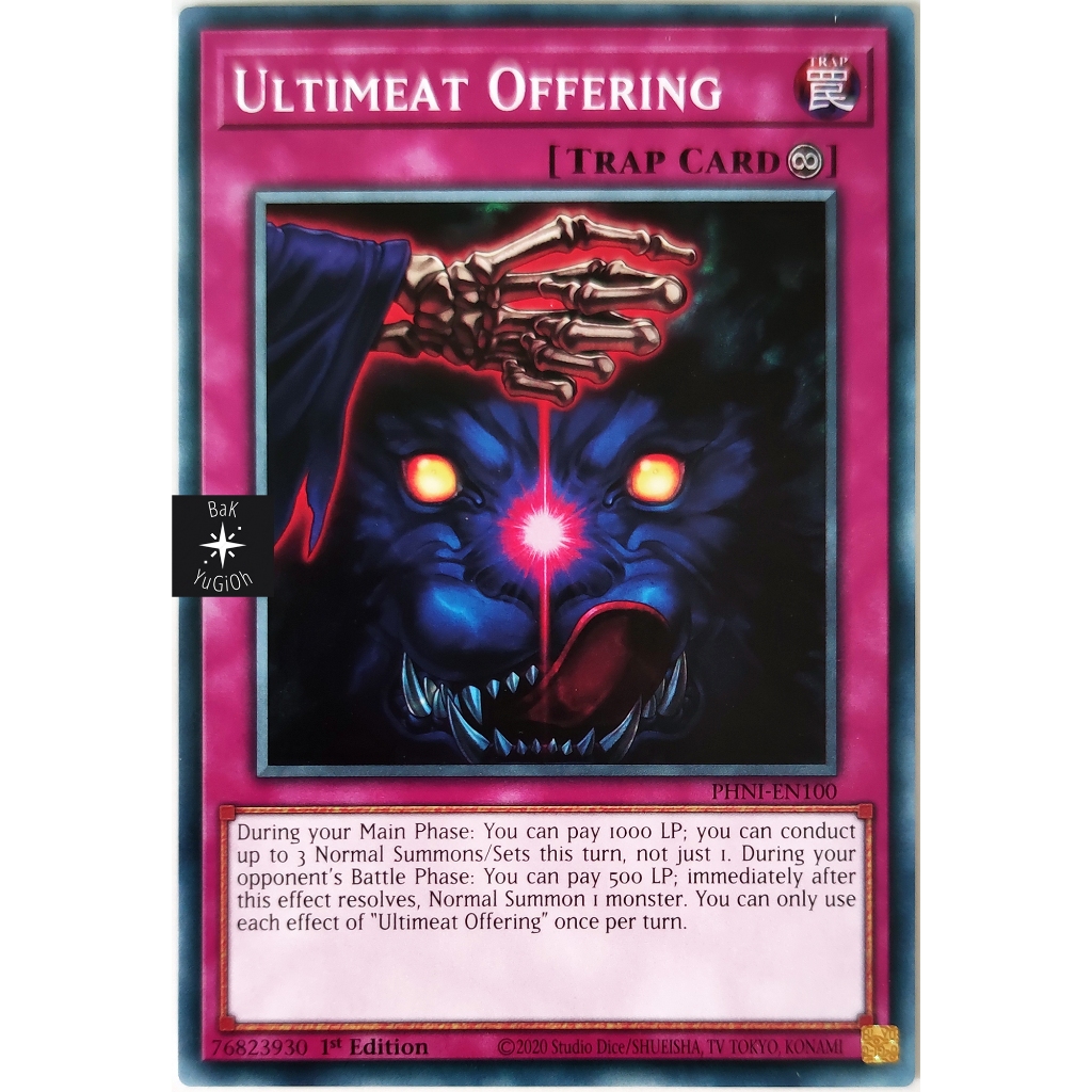 [BaK Yu-Gi-Oh!] [Thẻ Bài Chính Hãng] Ultimeat Offering |EN| Common ...