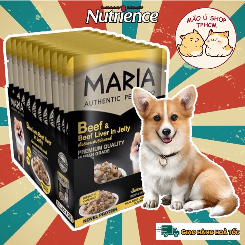 PATE MARIA GÓI 70G - PATE CAO CẤP CHO CHÓ | Shopee Việt Nam