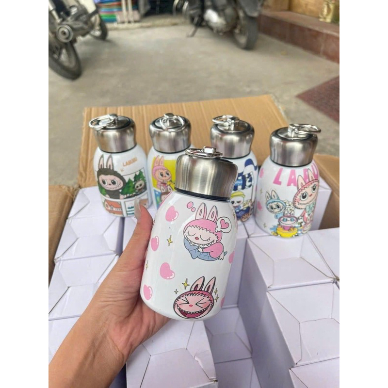 Bình giữ nhiệt Labubu inox 304 dung tích 300ml hàng hot 2025 | Shopee Việt Nam