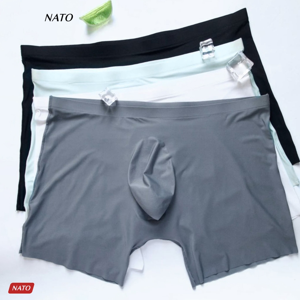 Quần Lót Boxer Nam Nato Relaxant Vải Lụa Băng Tự Nhiên Thun Lạnh Cao ...