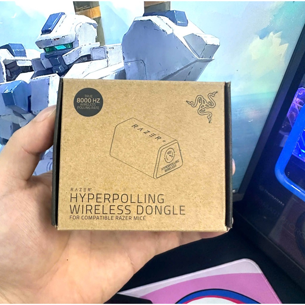 Thiết bị Razer HyperPolling Wireless Dongle - tối đa 8K cho chuột Razer ...