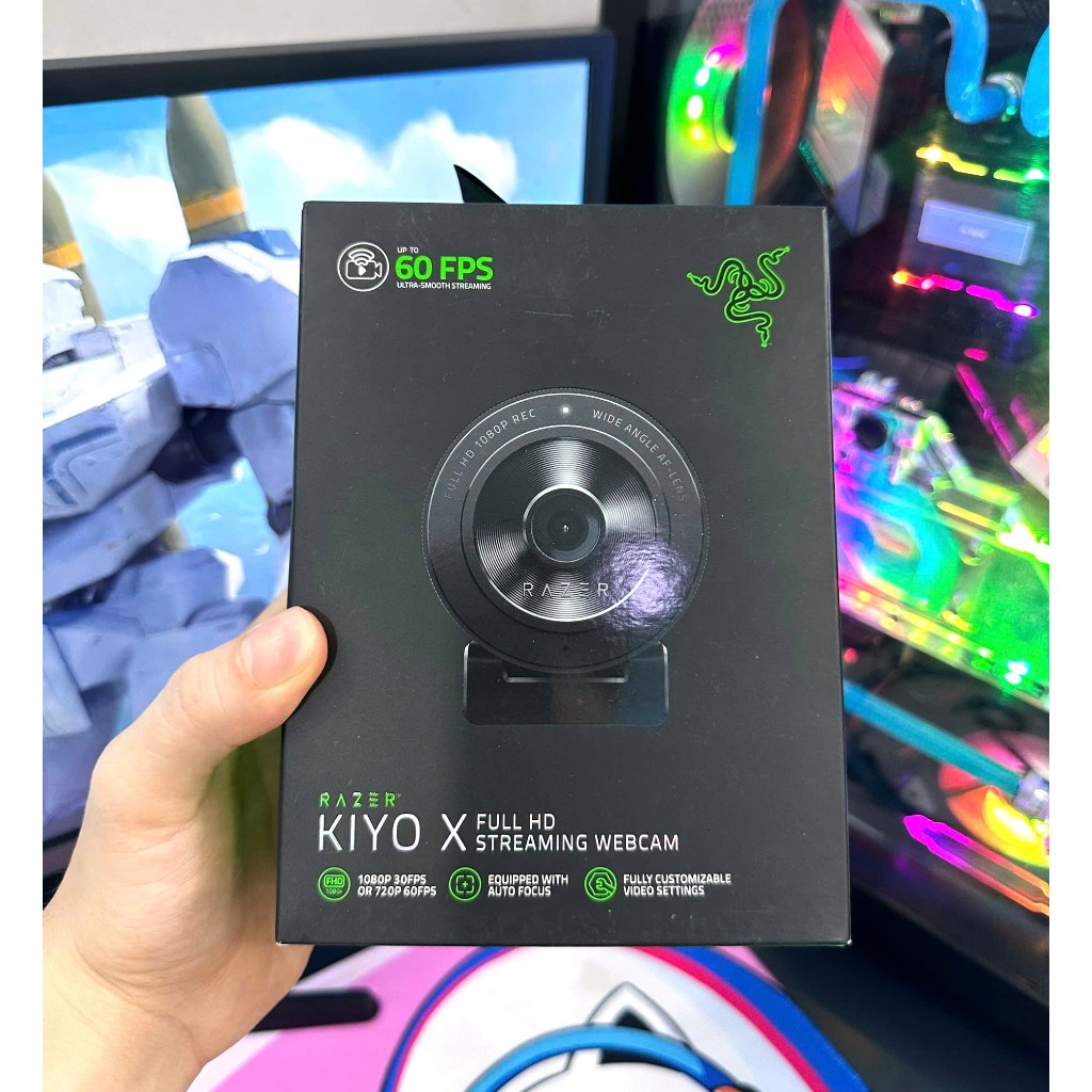 Webcam máy tính Razer Kiyo X , new seal 100% , giá rẻ nhất thị trường | Shopee Việt Nam