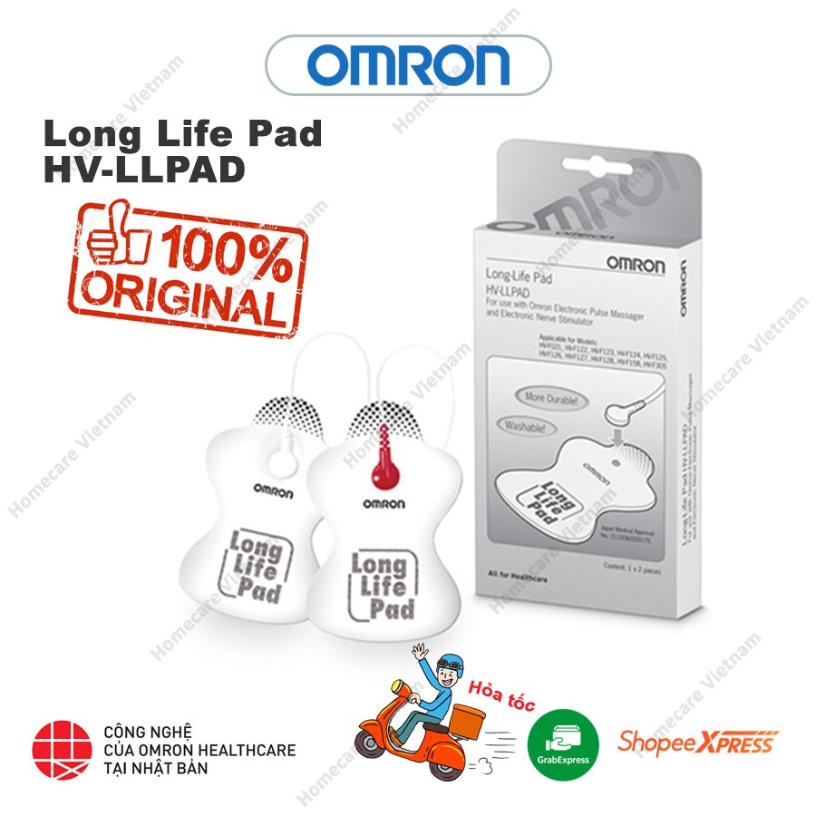 [ Hỏa Tốc ] Điện Cực Máy MASSAGE OMRON HV-LLPAD | Dùng Cho Dòng Máy HV-F013, F127, F128, F021 ...