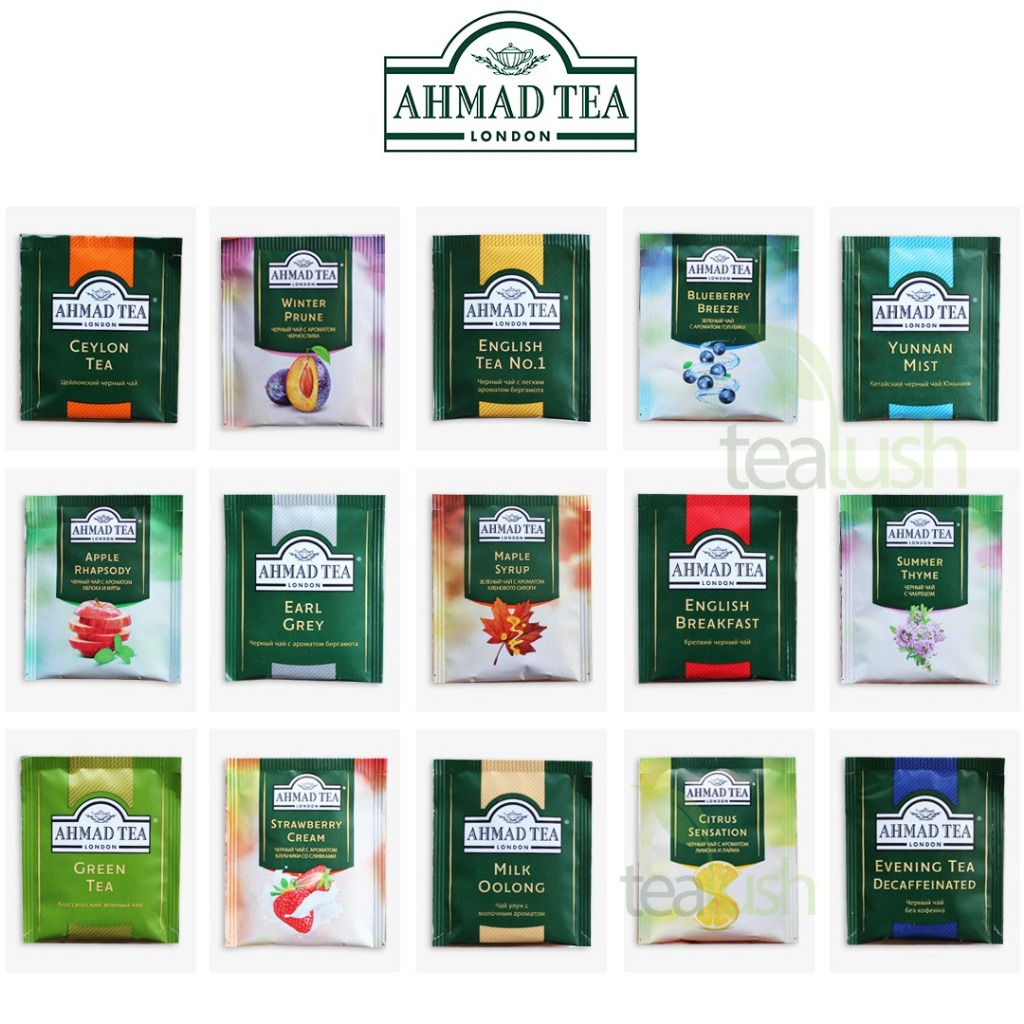 [Xả kho set lẻ 5 gói hsd T12/25] AHMAD TEA BST TRÀ TÚI LỌC TRÀ ĐEN, TRÀ ...