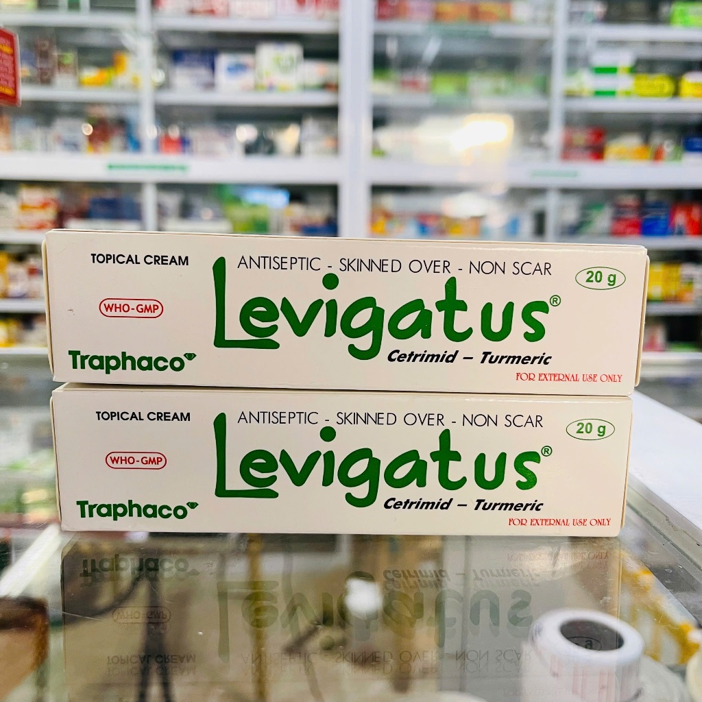 Kem bôi liền da Levigatus - hỗ trợ tránh sẹo, liền da, trị mụn trứng cá ...