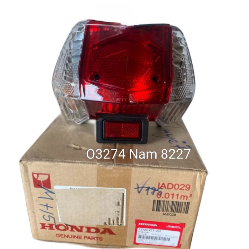 Cụm đuôi đèn hậu, lái Stop xe WAVE BLADE 110 zin Honda | Shopee Việt Nam