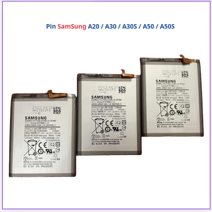 Pin samsung a50/a20/a30/a30s/a50s dùng chung | Shopee Việt Nam