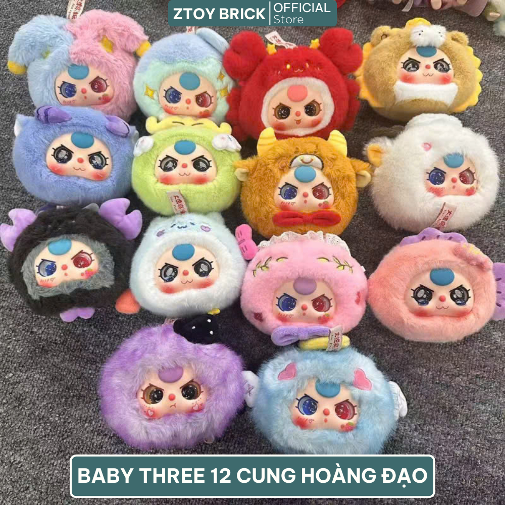 BABY THREE 12 CUNG HOÀNG ĐẠO BLINDS BOX - LÀM QUĂ TẶNG , MÓC KHÓA ...