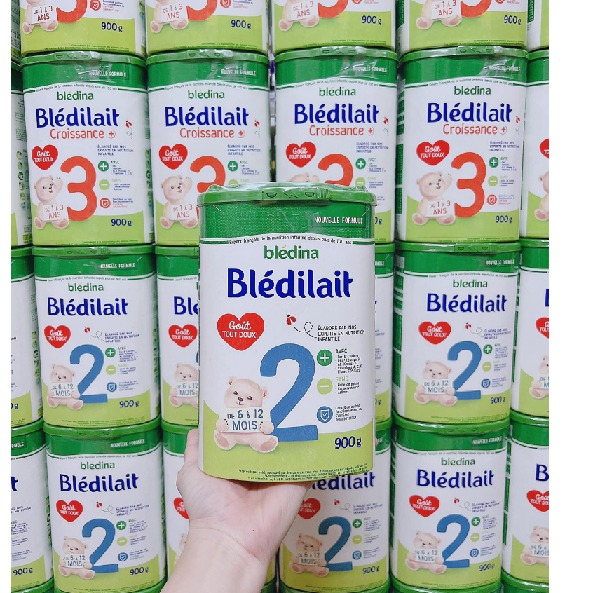 [Mẫu mới] Sữa Bledilait 2 - Bledina Pháp 900g | Shopee Việt Nam