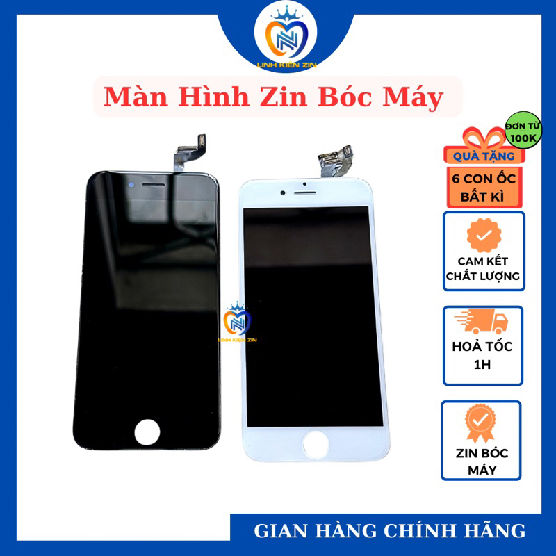Màn Hình Zin Ép Kính Dành Cho 6 6 s 6 p 6 sp 7 7 p 8 8 p X, Màn Hình Zin Hình Ảnh Sắc Nét Mượt ...