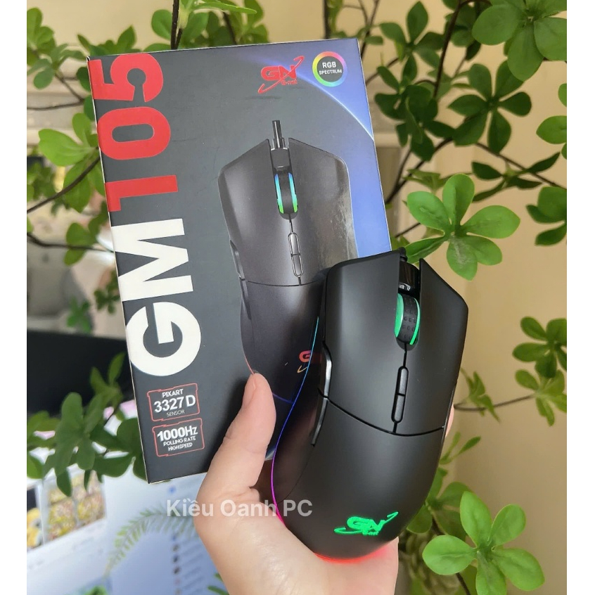 Chuột máy tính gaming Gnet GM103 , GM105 Chính Hãng RGB có led Chuyên ...