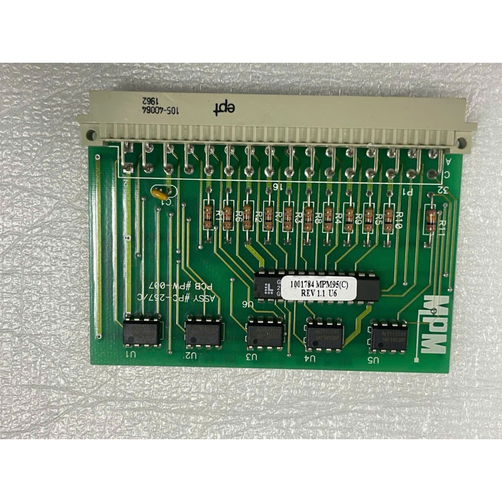 BO MẠCH MPM PCB ASSY.PC-257/C PW-007 REV. C PC-257/E MADE IN USA.(MPM ...