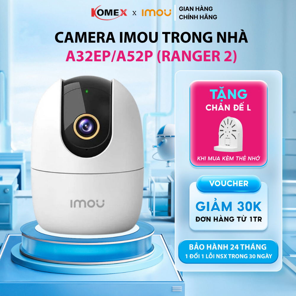 Camera wifi IMOU trong nhà A52P A32EP C22EP A23P A43P GK2CP đàm thoại 2 ...