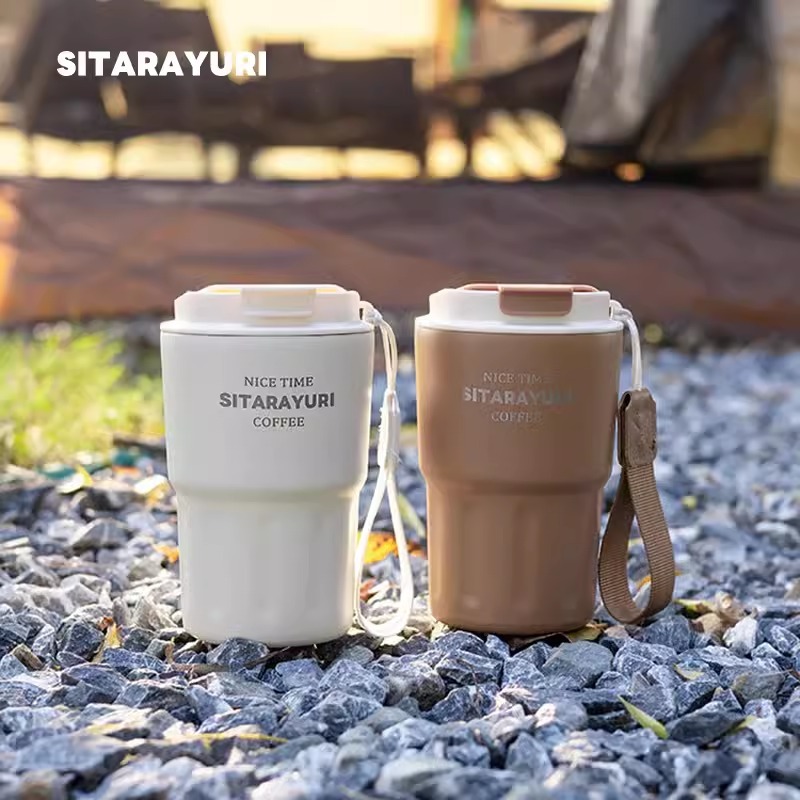 Bình giữ nhiệt SITARAYURI 360/600ML thép không gỉ sus304 an toàn hình dáng cute nhiều màu dễ ...