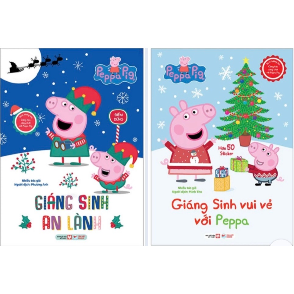 Sách tương tác - Cùng học cùng chơi với Peppa Pip(chủ đề Giáng sinh ...