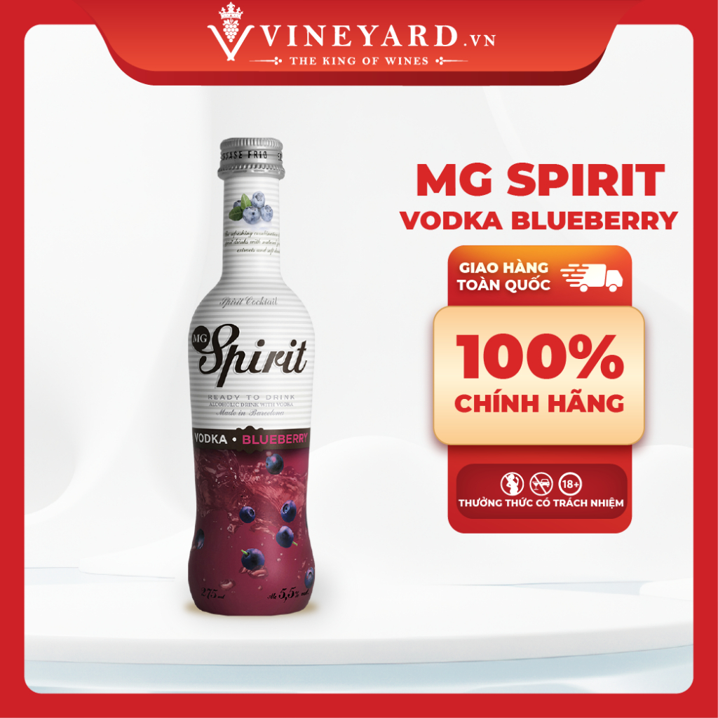 [CHÍNH HÃNG] Trái Cây Lên Men MG Spirit Vodka 5,5% – Chai 275ml | Shopee Việt Nam