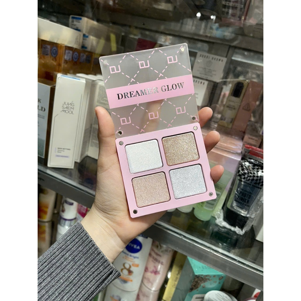 Phấn bắt sáng highlight DREAMER GLOW 4 Ô | Shopee Việt Nam