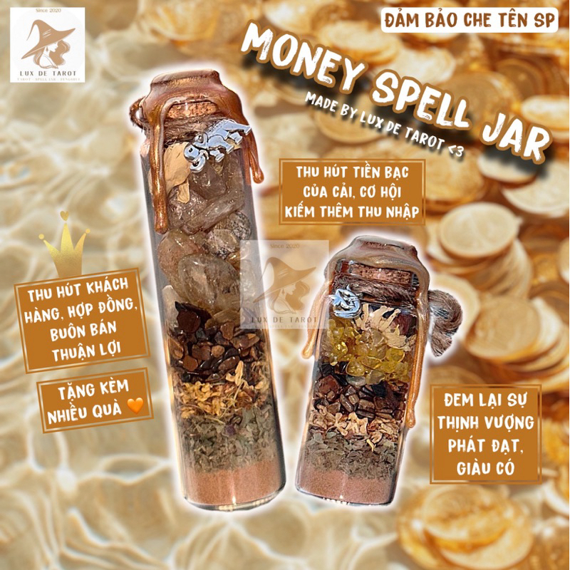 Lọ Money Thu Hút Tài Lộc - Công Việc Thuận Lợi Spell Jar [Đặt mua sẽ ...