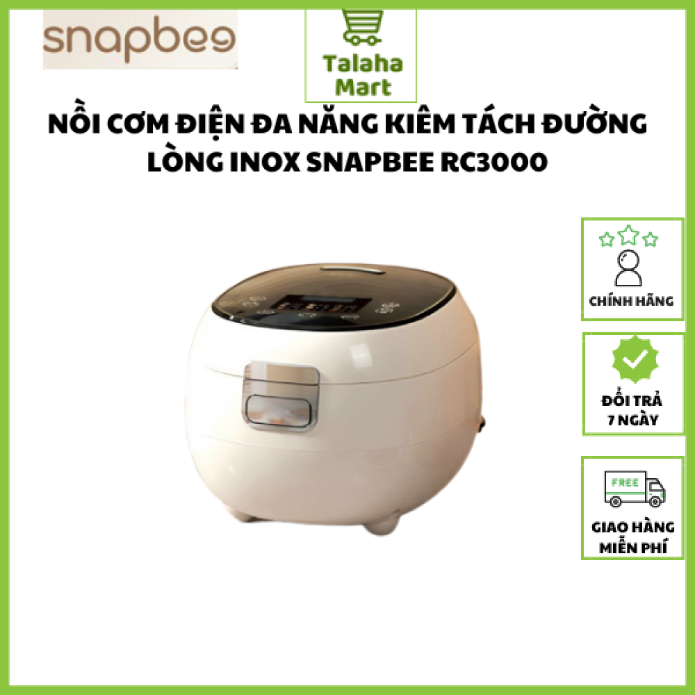 Nồi Cơm Điện Đa Năng Nồi cơmTách Đường Snapbee RC3000 pro Dung Tích 3 ...