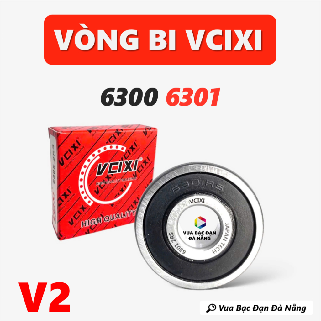 Vòng bi bạc đạn 6300 6301 2RS VCIXI chính hãng giá rẻ, chất lượng cao V2 dùng cho xe máy ...