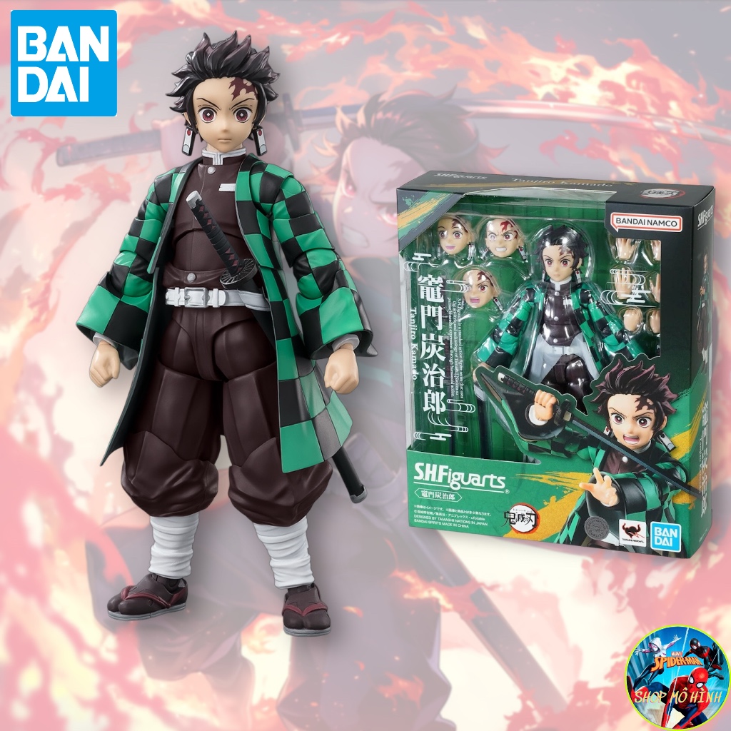 [HÀNG SẴN-HỎA TỐC] Mô hình SHF TANJIRO KAMADO (Demon Slayer Kimetsu no ...