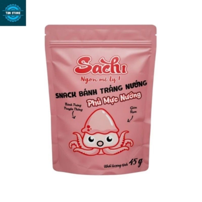Bánh Tráng Nướng Sachi Snack Vị Mực Cay | Shopee Việt Nam