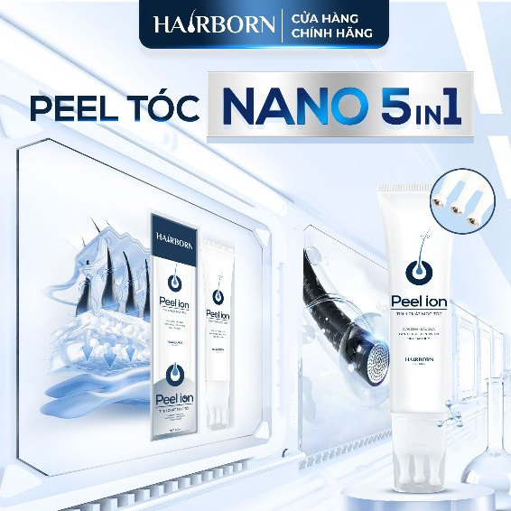Peel lăn tóc ion HAIRBORN | Shopee Việt Nam