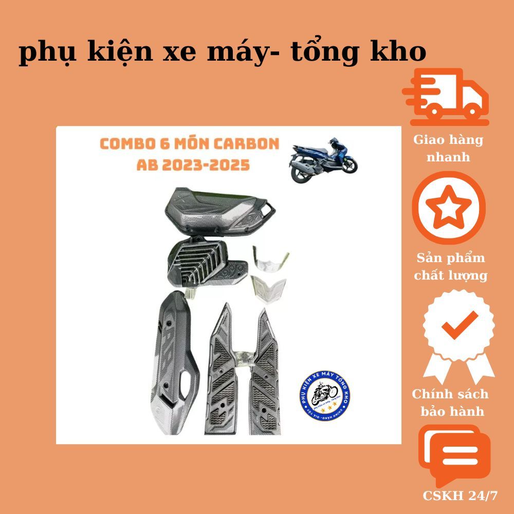 Ốp Nắp Bình Nước AB AirBlade Carbon và Xi cho xe Honda Ab 2022- AB 2025 ...