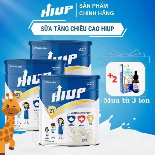 Sữa Bột Hiup Sữa Bột Tăng Chiều Cao Combo Mua 3 Sữa Hiup 650g nhận quà ...