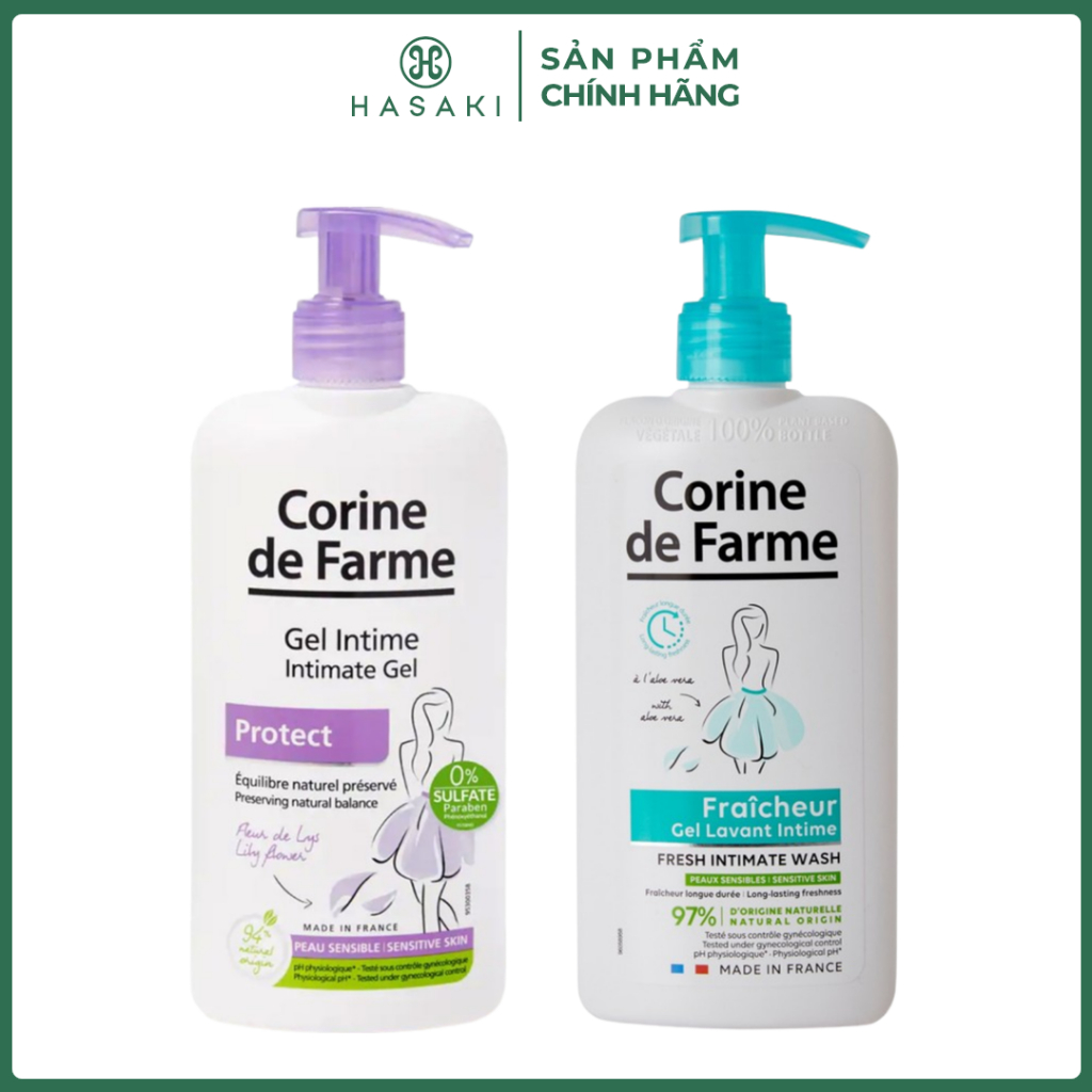 Dung Dịch Vệ Sinh Corine de Farme Intimate Gel Fresh 250ml Hasaki Sản Phẩm Chính Hãng | Shopee ...