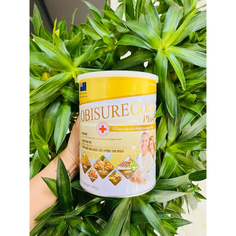 (CHÍNH HÃNG 900g) SỮA CHĂM SÓC SỨC KHỎE XƯƠNG KHỚP OBISURE GOLD PLUS ...